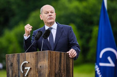 Ergebnisse des G7-Gipfels: Kanzler Scholz zieht Bilanz - Events ...