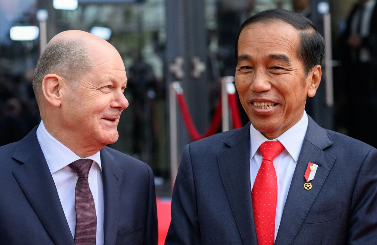 Hannover Messe - Scholz: «Froh, dass es wieder los geht» - Events ...