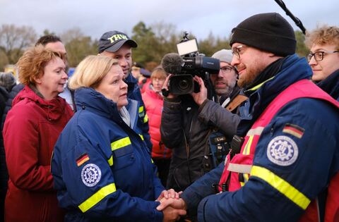 Faeser reist ins Hochwassergebiet - Lage weiter angespannt - Events ...