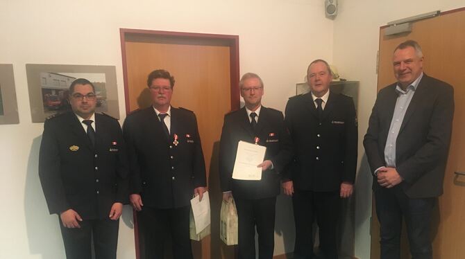 Die Feuerwehr Grafenberg ist positiv auf die Zukunft eingestimmt ...